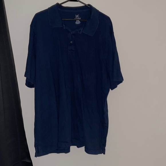 George | Shirts | Mens Big Tall Navy Collared Polo Shirt | Poshmark